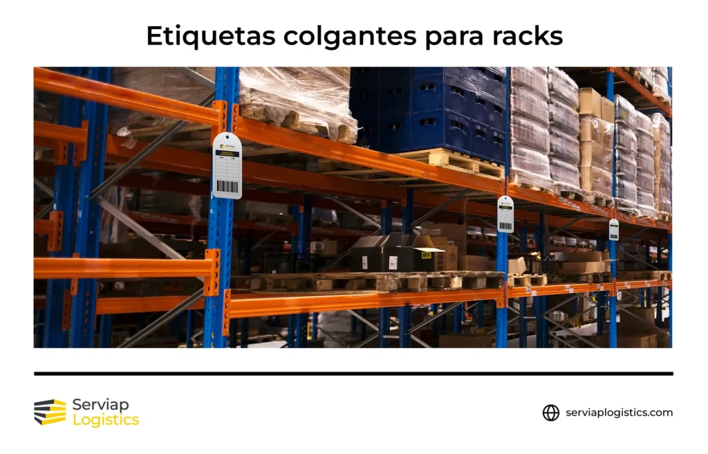 Etiquetas para Racks industriales: Optimice su inventario